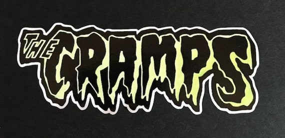THE CRAMPS 5x2 Die Cut Color Vinyl Decal | Etsy
