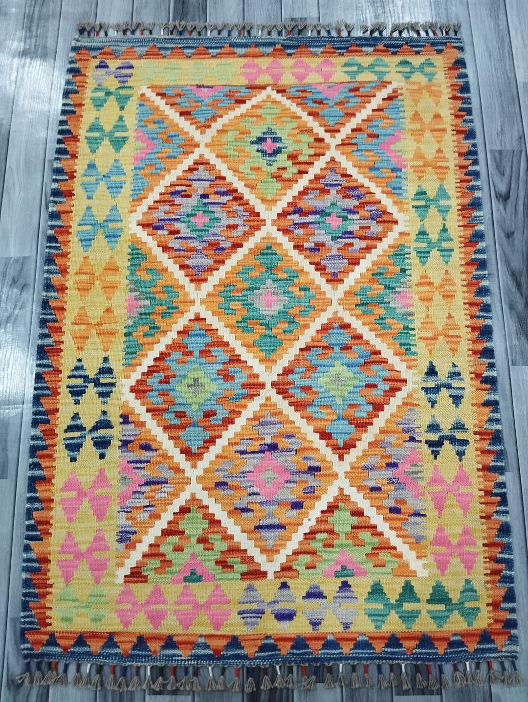 Tribal Rug, Handmade Artisan Afghan Turkish Scandinavian Navajo ...