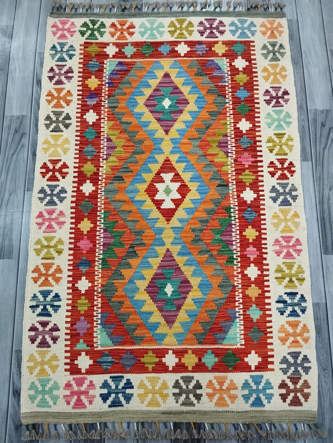 Heritage Tribal, Handmade Artisan Afghan Turkish Scandinavian Navajo ...