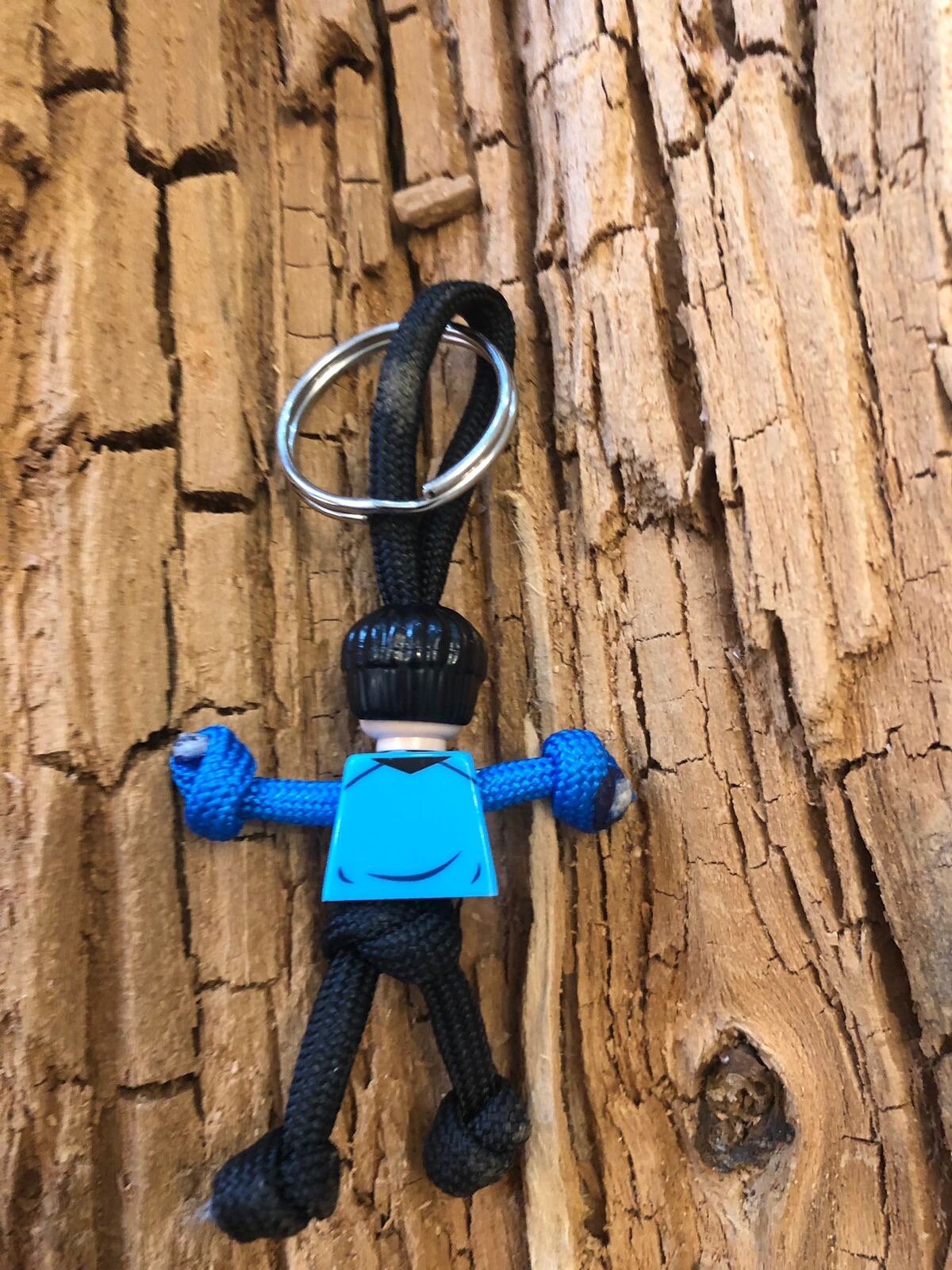 Paracord Minifigure Spock Keyring - Etsy