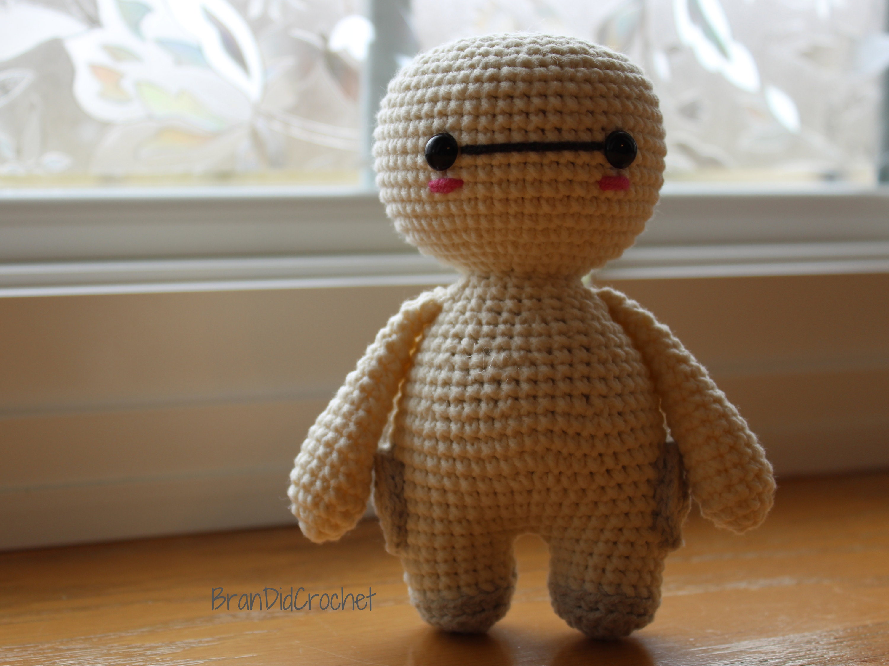 Baymax Inspired Amigurumi Pattern/ Crochet Pattern/ Crochet Doll ...