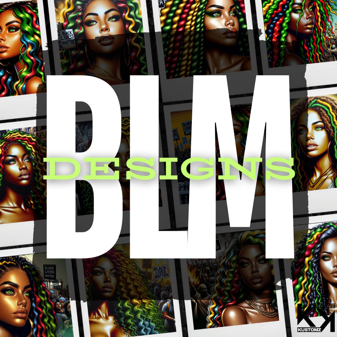 BLM Designs / Tumbler Wraps Bundle - Etsy