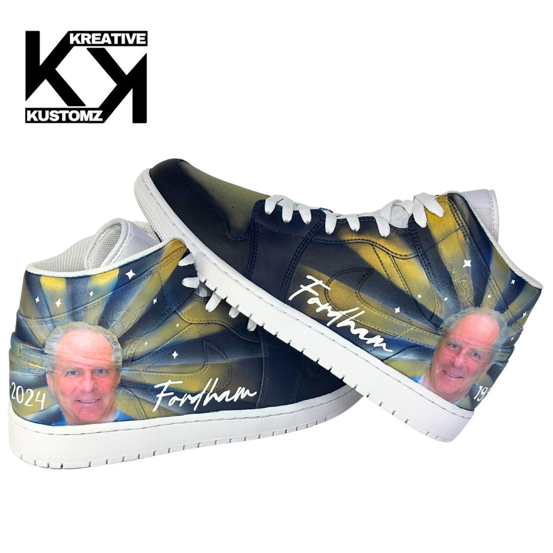 Adult Custom Shoe AF Mid/jordan 1 Mid - Etsy