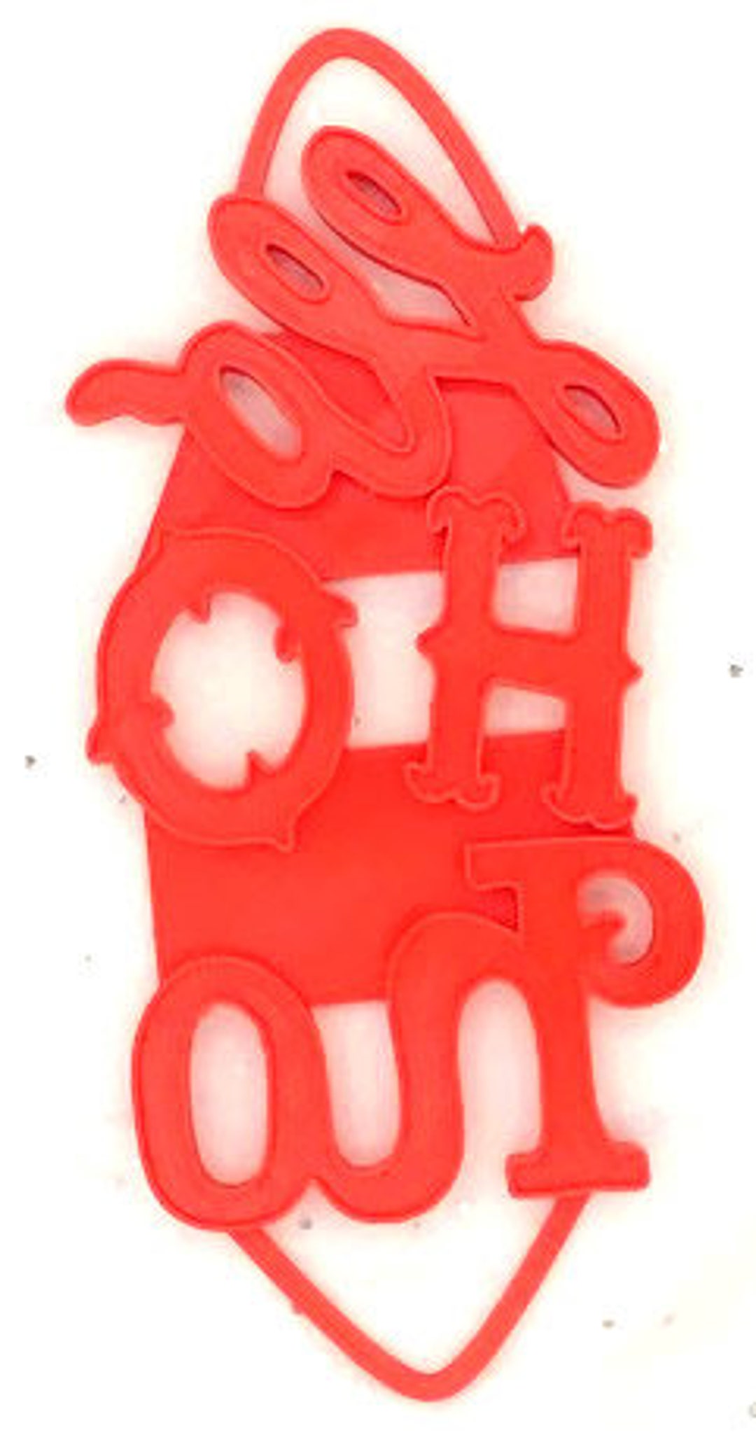 HoHoHo Navidad / Galleta de vacaciones / Sello de Fondant - Etsy España