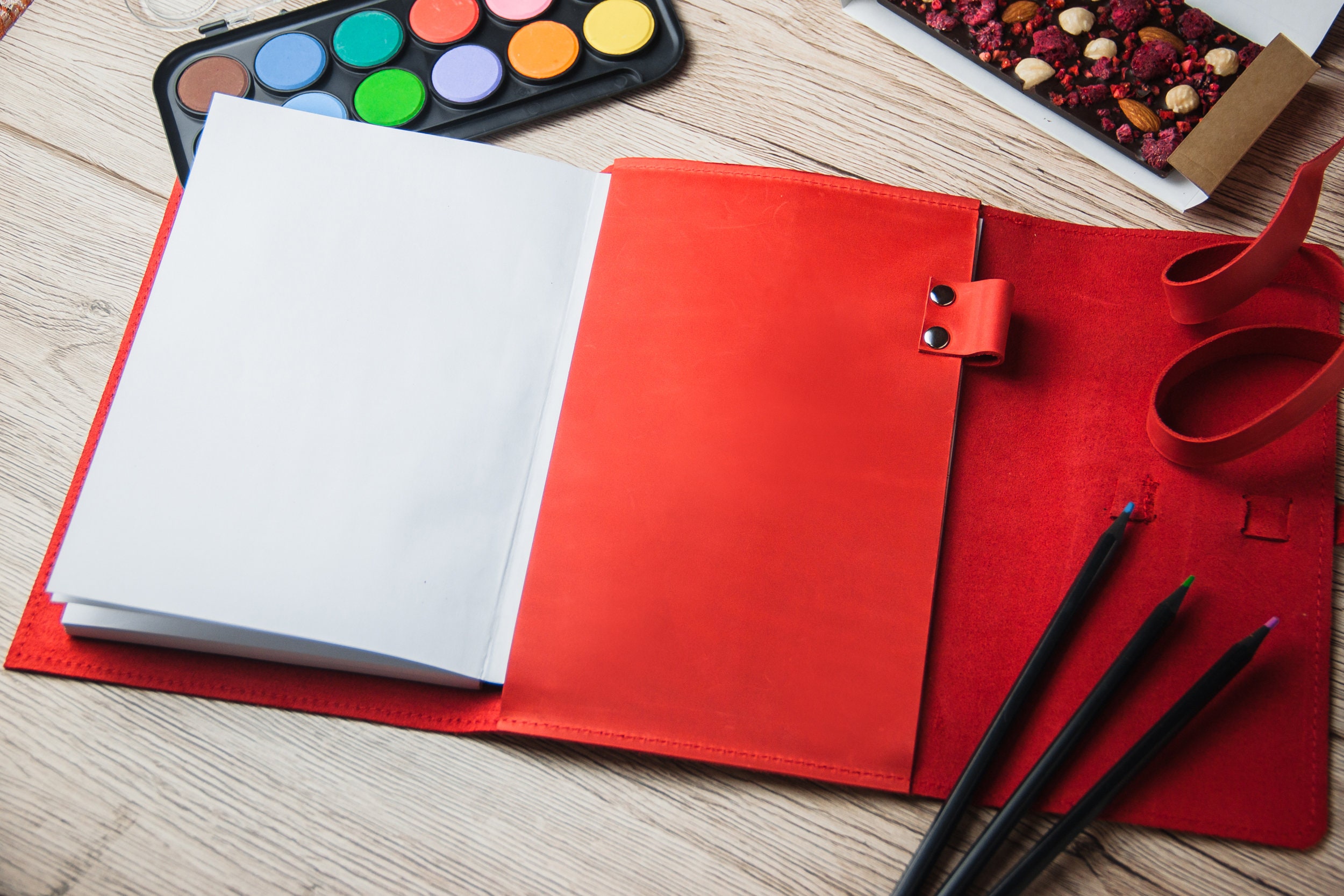 A5 Leather Notebook Coverleather Journal Cover A5leather | Etsy