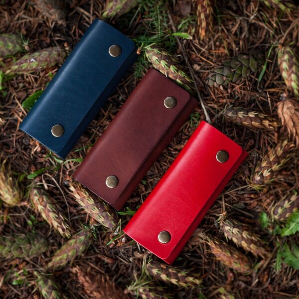 Leather Key Case - Etsy