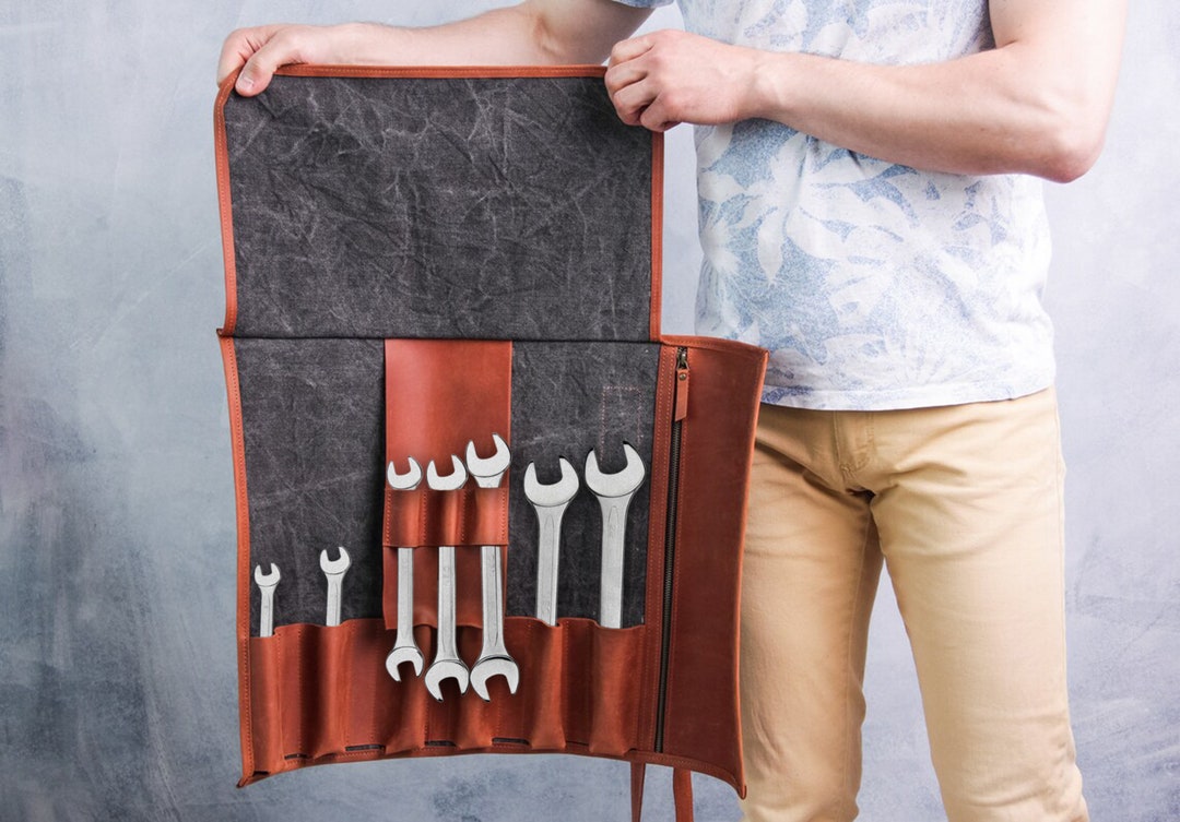 Leather Tool Organizercustom Tool Rolltool Roll up - Etsy