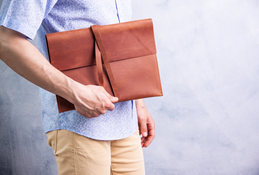 Handmade Leather Folder, Leather File Folder Organizer, Customized ...