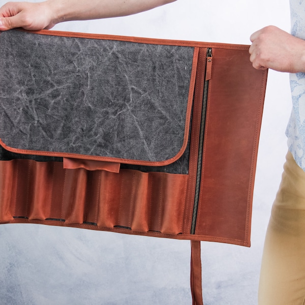 Leather Tool Roll - Etsy