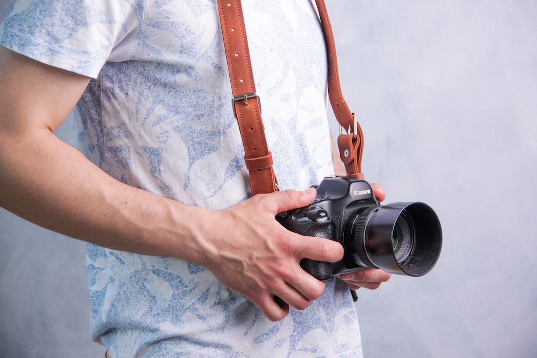 Handmade Leather Camera Strap, Crossbody Camera Strap, Engraved Camera ...