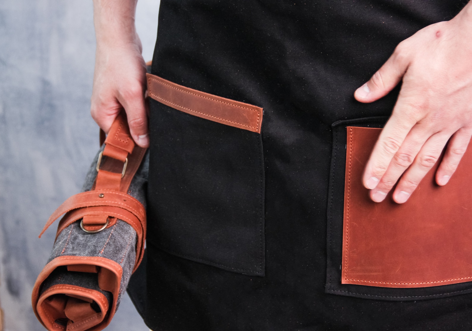 Leather Waist Apronpersonalized Waist Apronhalf Waist Apron | Etsy