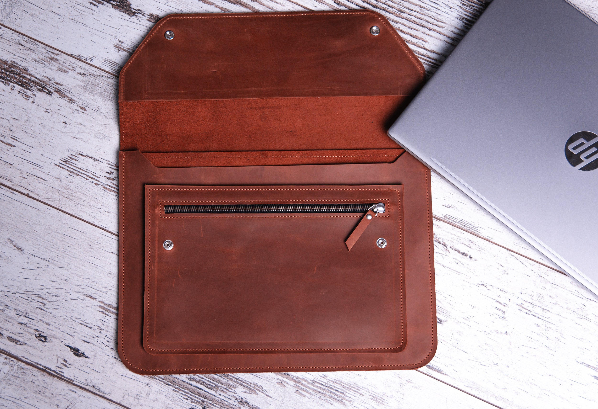 Leather Document Casea4 Document Holderpaper File - Etsy UK