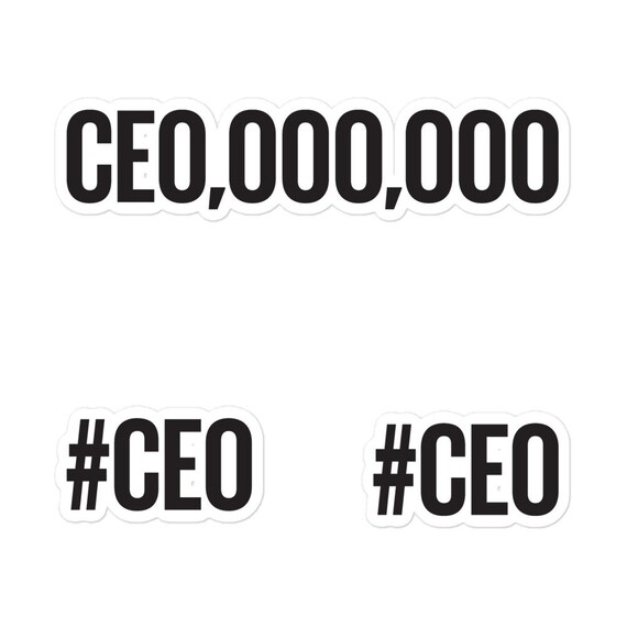 CEO Sticker Pack Clings Paper etna.com.pe