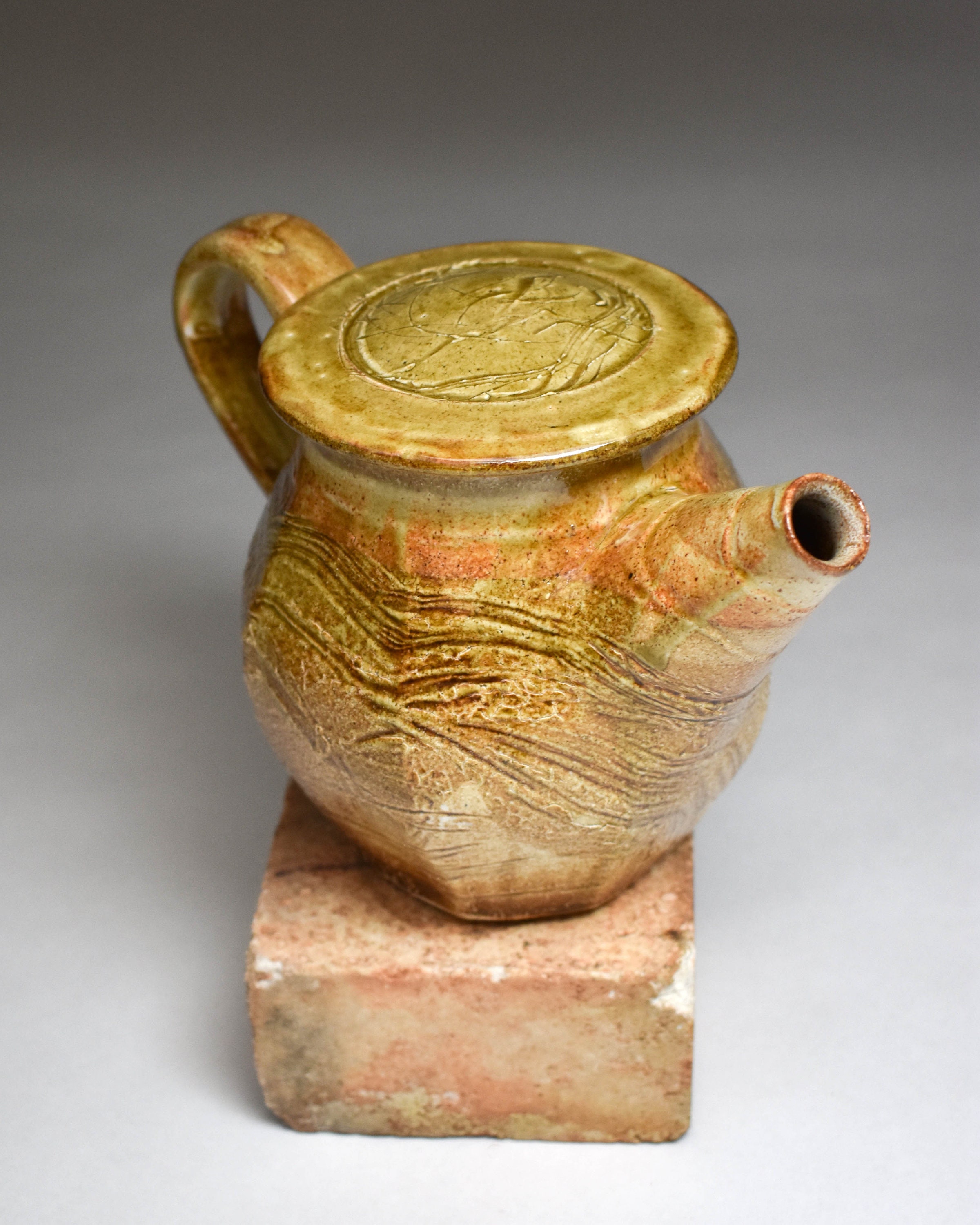 Handmade Pottery Tea Set | Tea Pot With Two Tea Cups | Wheel Thrown - Etsy