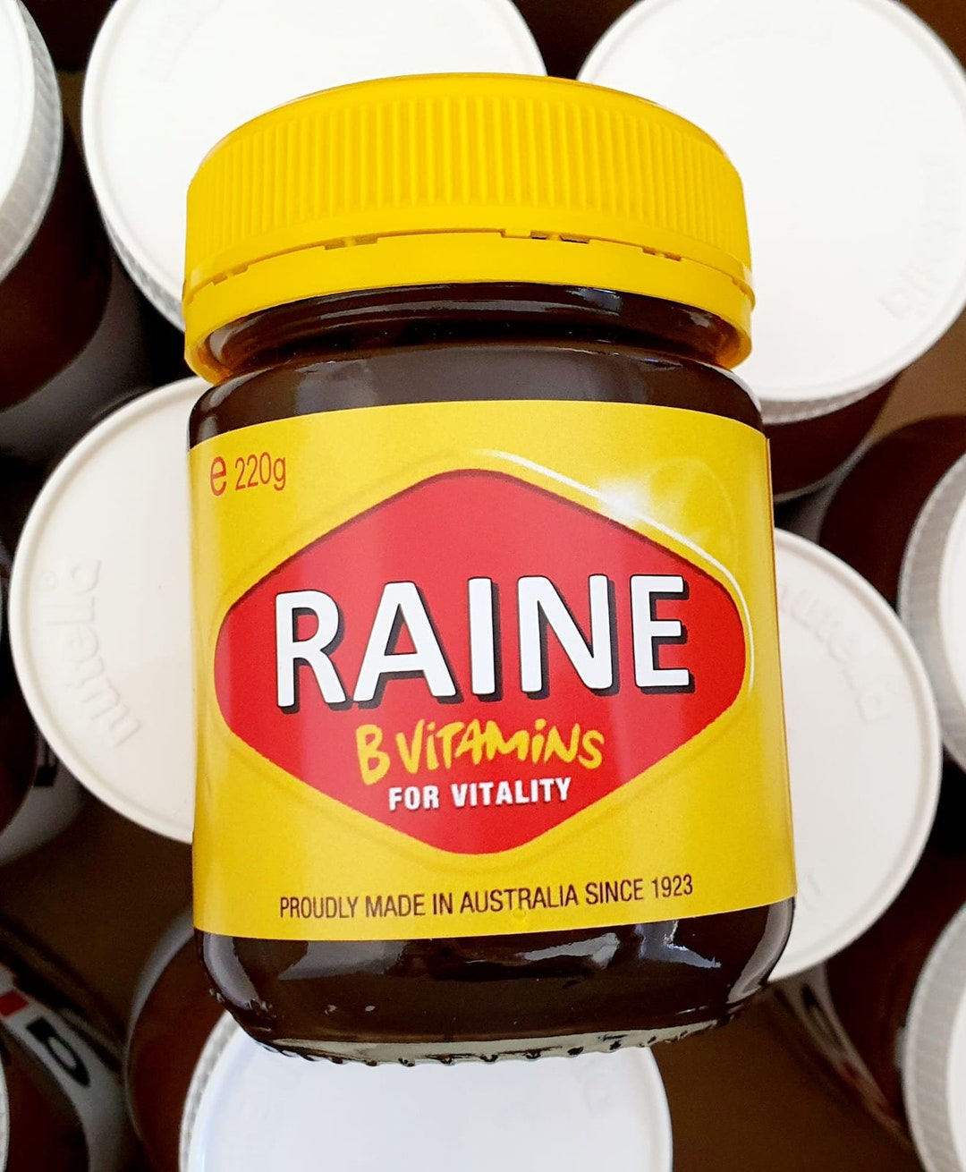 Vegemite Jars Personalised 150g/220g/380g/560g (jar of Vegemite ...
