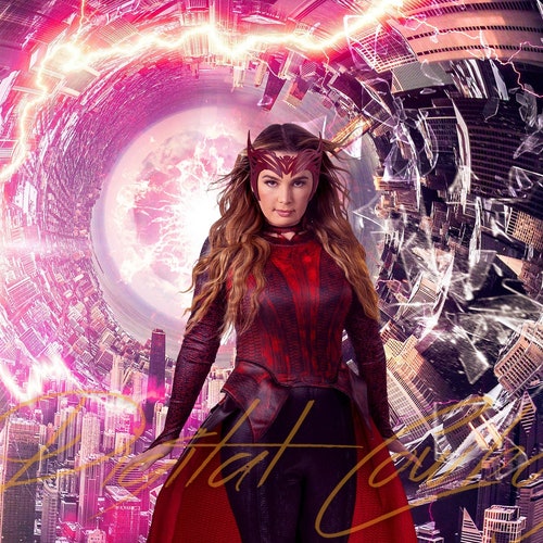 Superhero Multiverse Digital Background Digital Backdrop - Etsy Canada