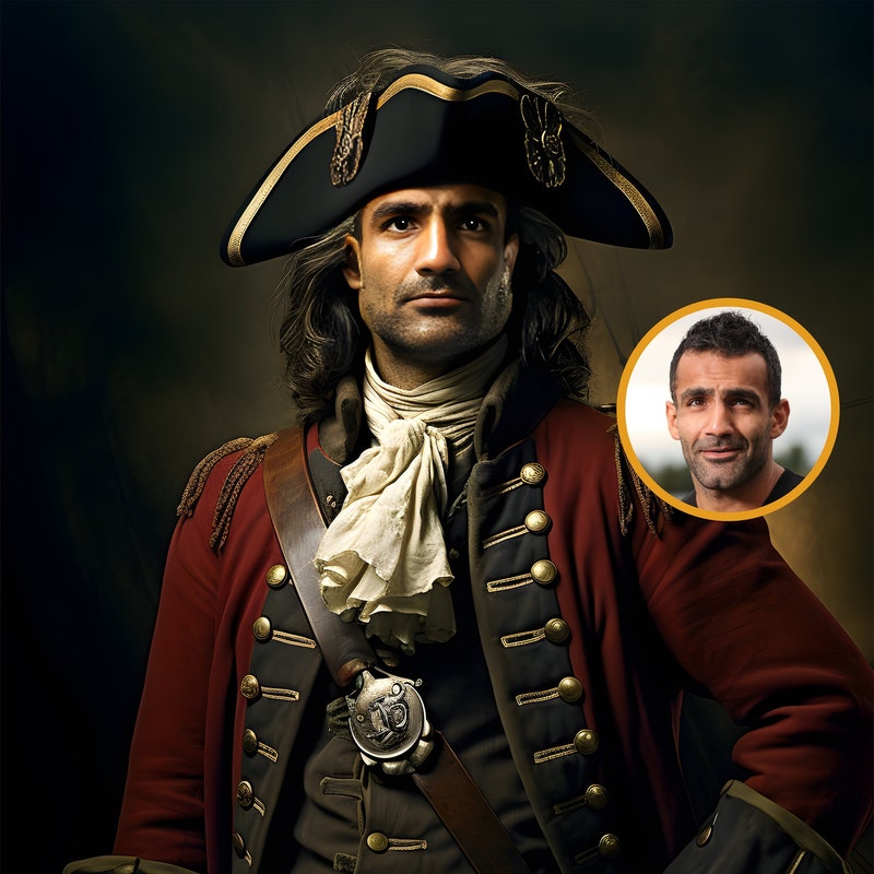 Historical Portrait - Etsy