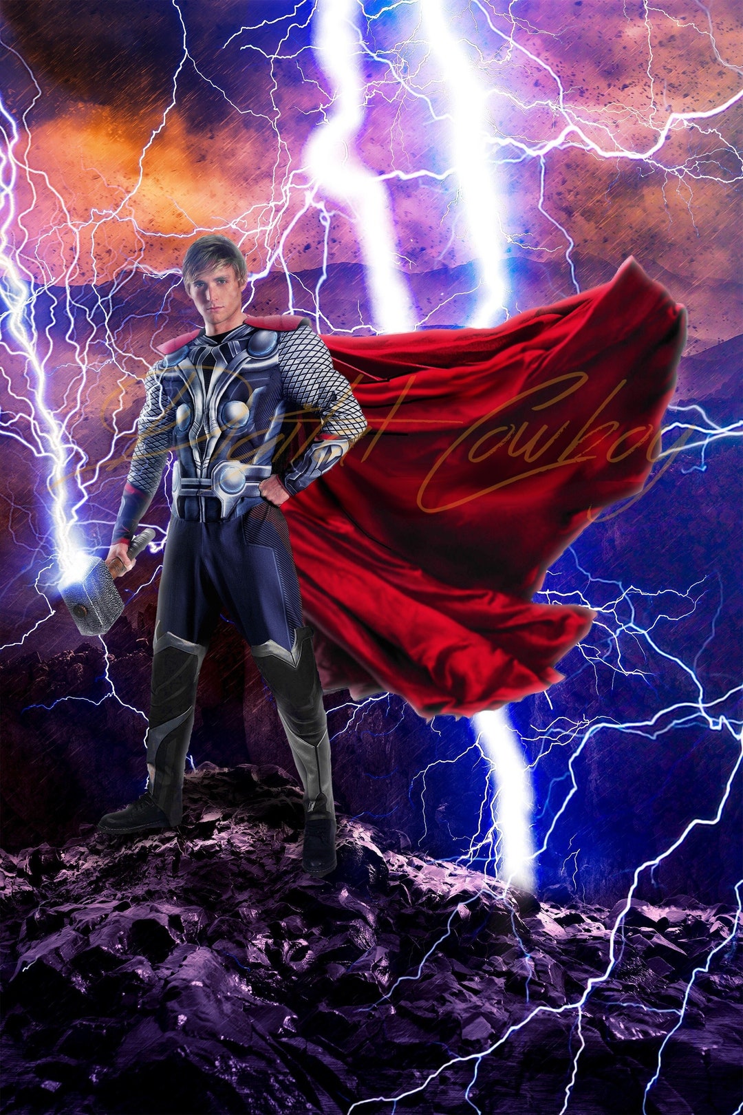 Superhero Digital Background, Superhero Background, Superhero Cosplay ...