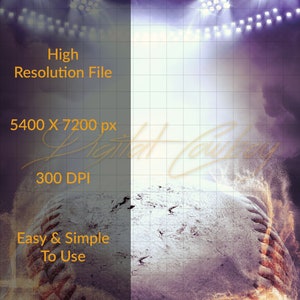 Baseball Digital Background, Baseball Player Backdrop, for Composite ...