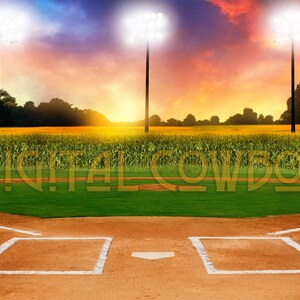 Field of Dreams Digital Background [NO PLAYERS], Baseball, Field ...