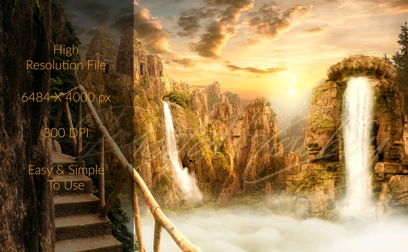 Adventure Background Explorer Background Temple Digital - Etsy