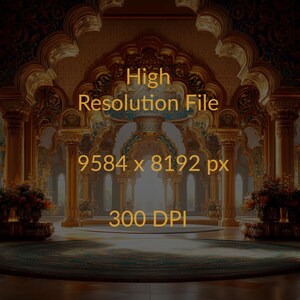 Princess, Arabian, Sultan Castle, Arabian Palace Digital Backdrop ...