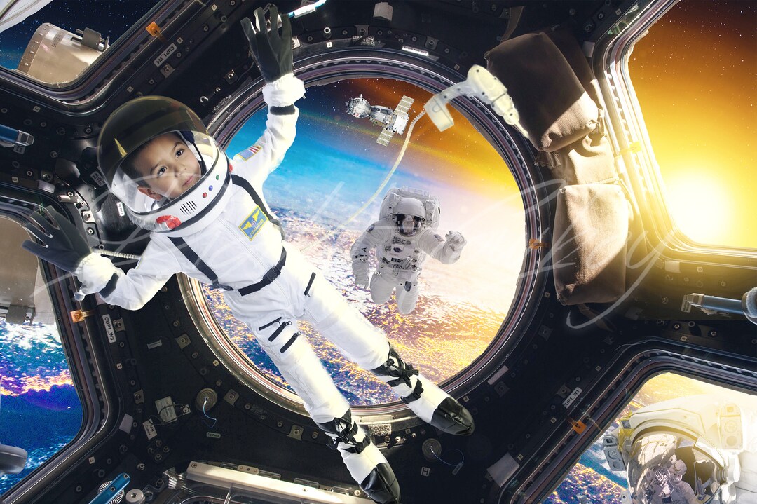 Outer Space Digital Background, Outer Space Background, Astronaut ...