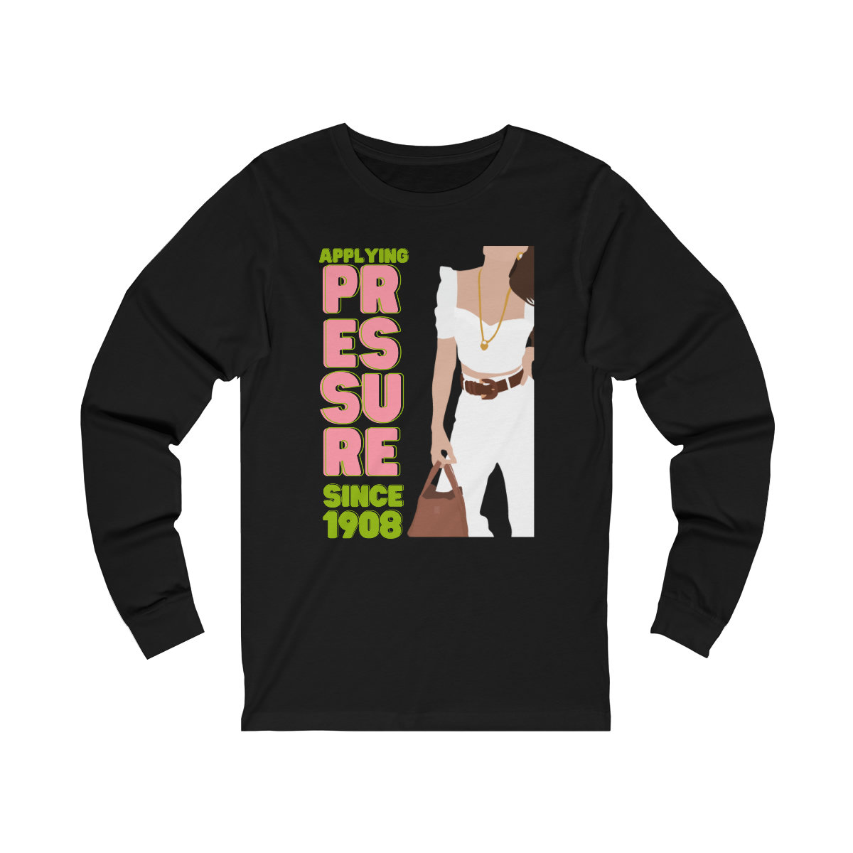 Applying Pressure Since 1908 Short-sleeve or Long Sleeve T-shirt | HBCU ...