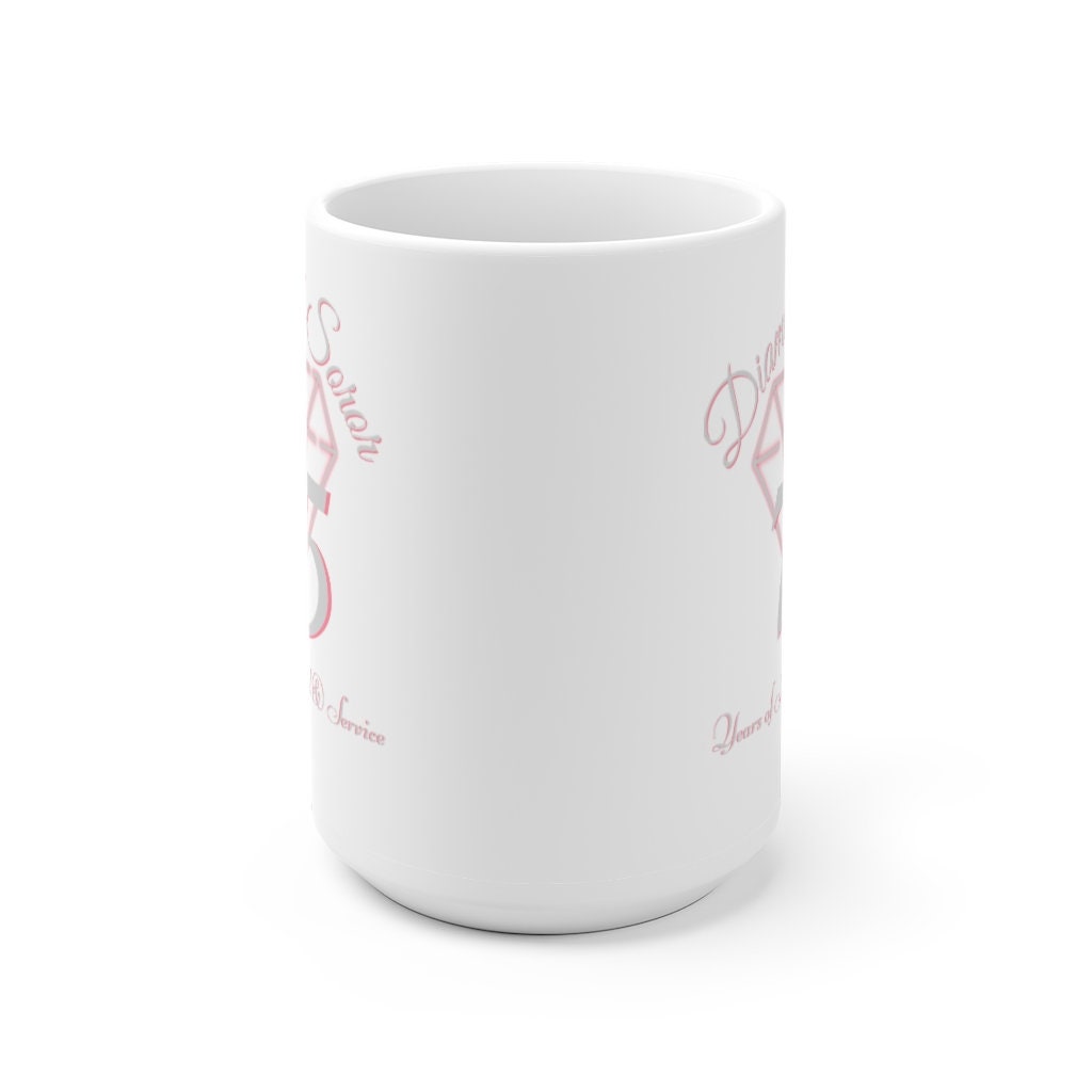 Diamond Soror 75 Years of Sisterhood & Service Mug 11 Oz or | Etsy