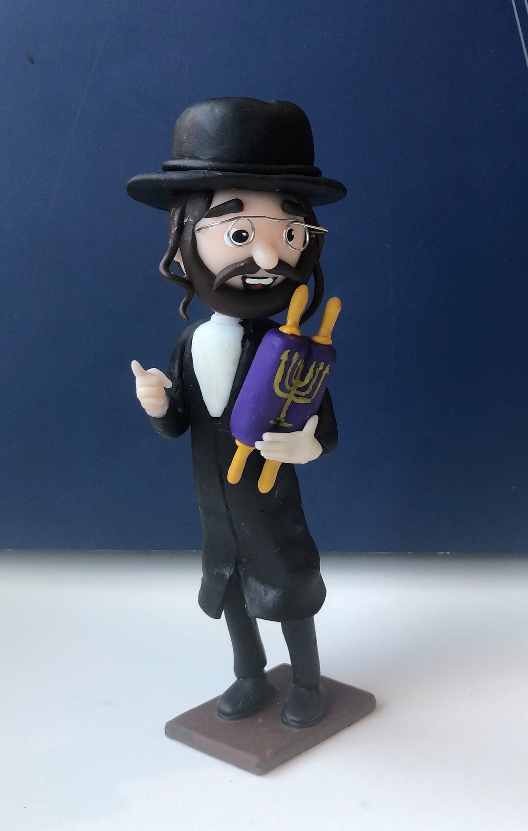 Rabbi/jewish Hollidays/jewish Ornaments/rabino/rabbi Ornament/jewish ...