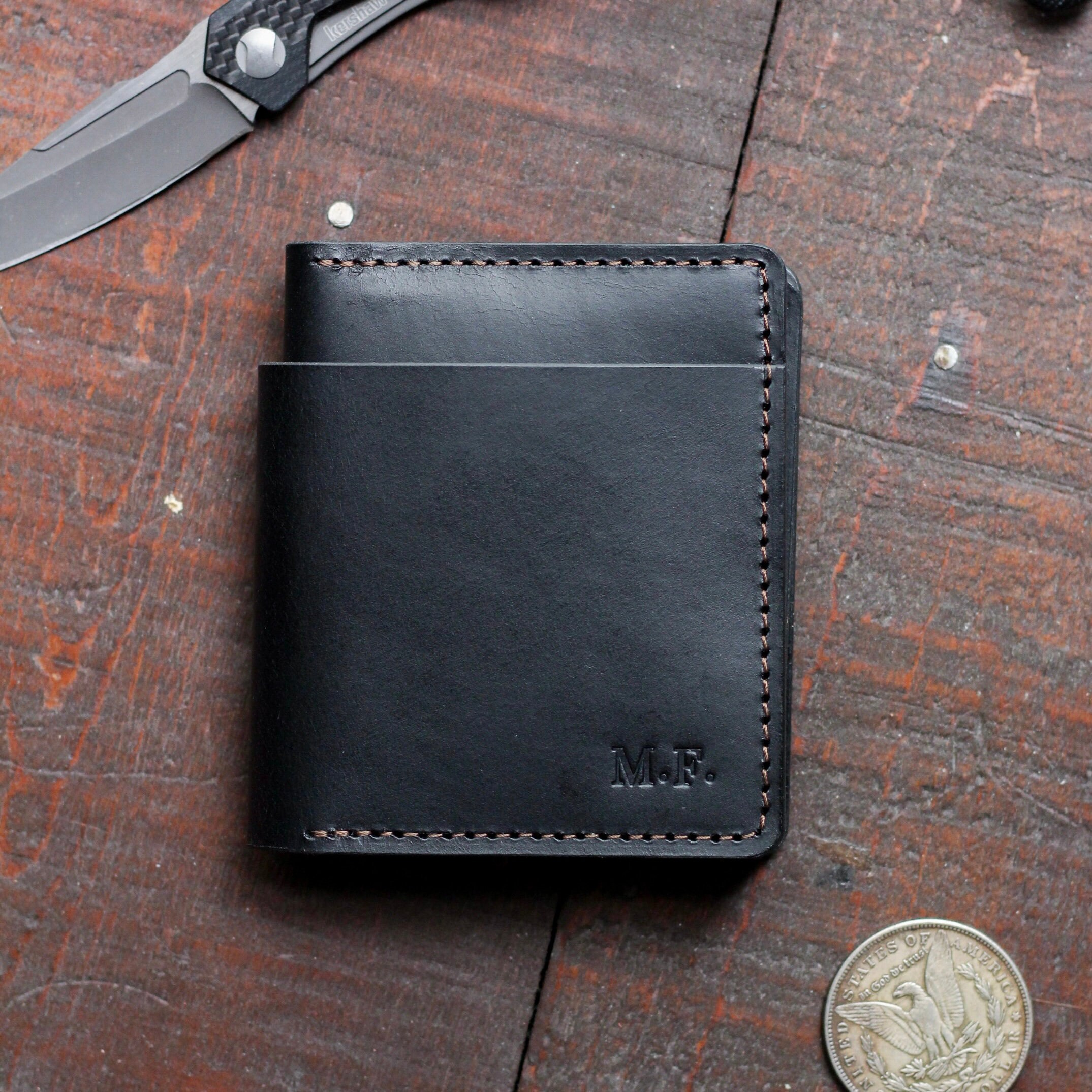 The V2 Bifold | Custom Police Badge Wallet - Etsy