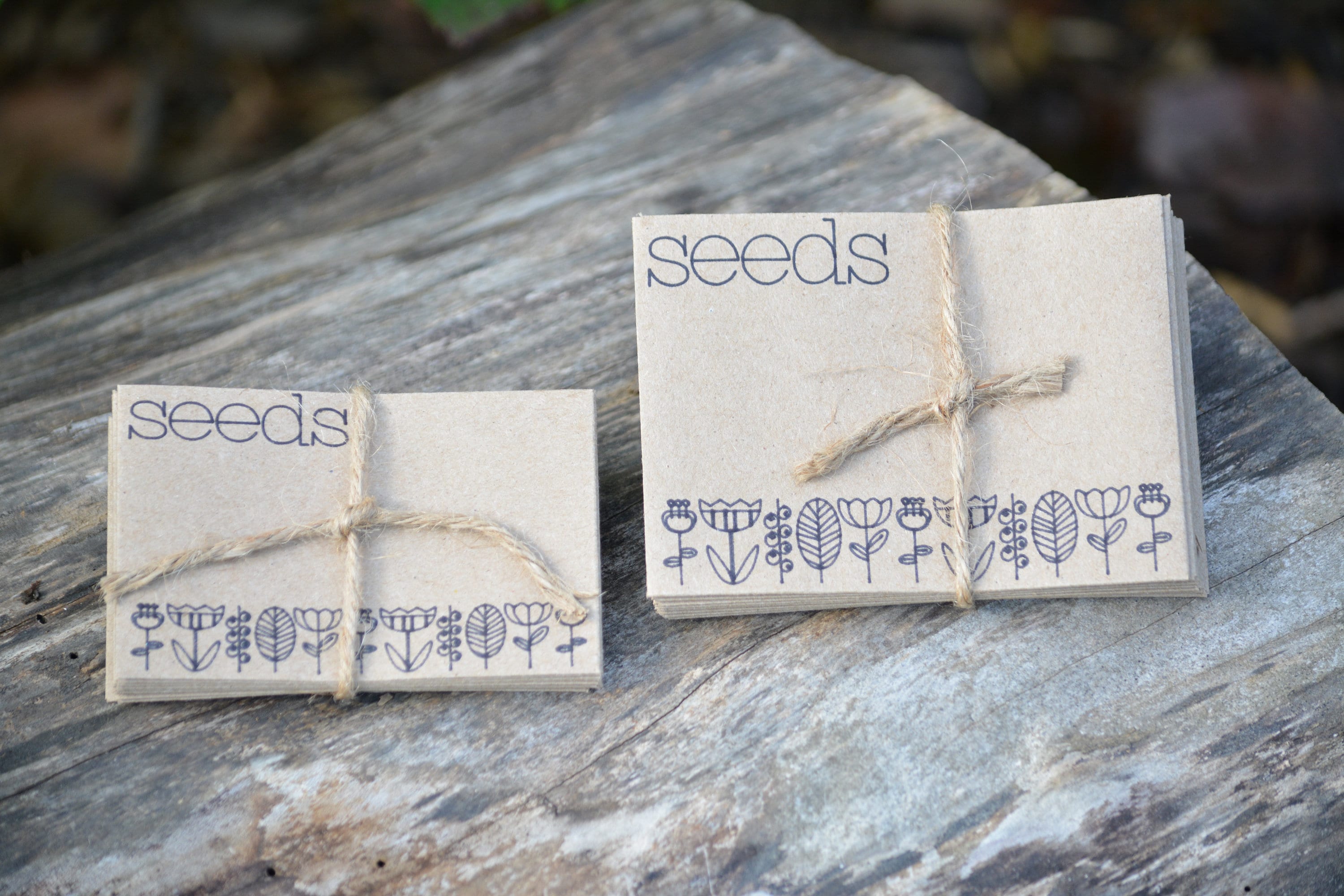 Blank Seed & Flower Envelopes, Flat Glassine Bags, Seed Packets, Seed ...