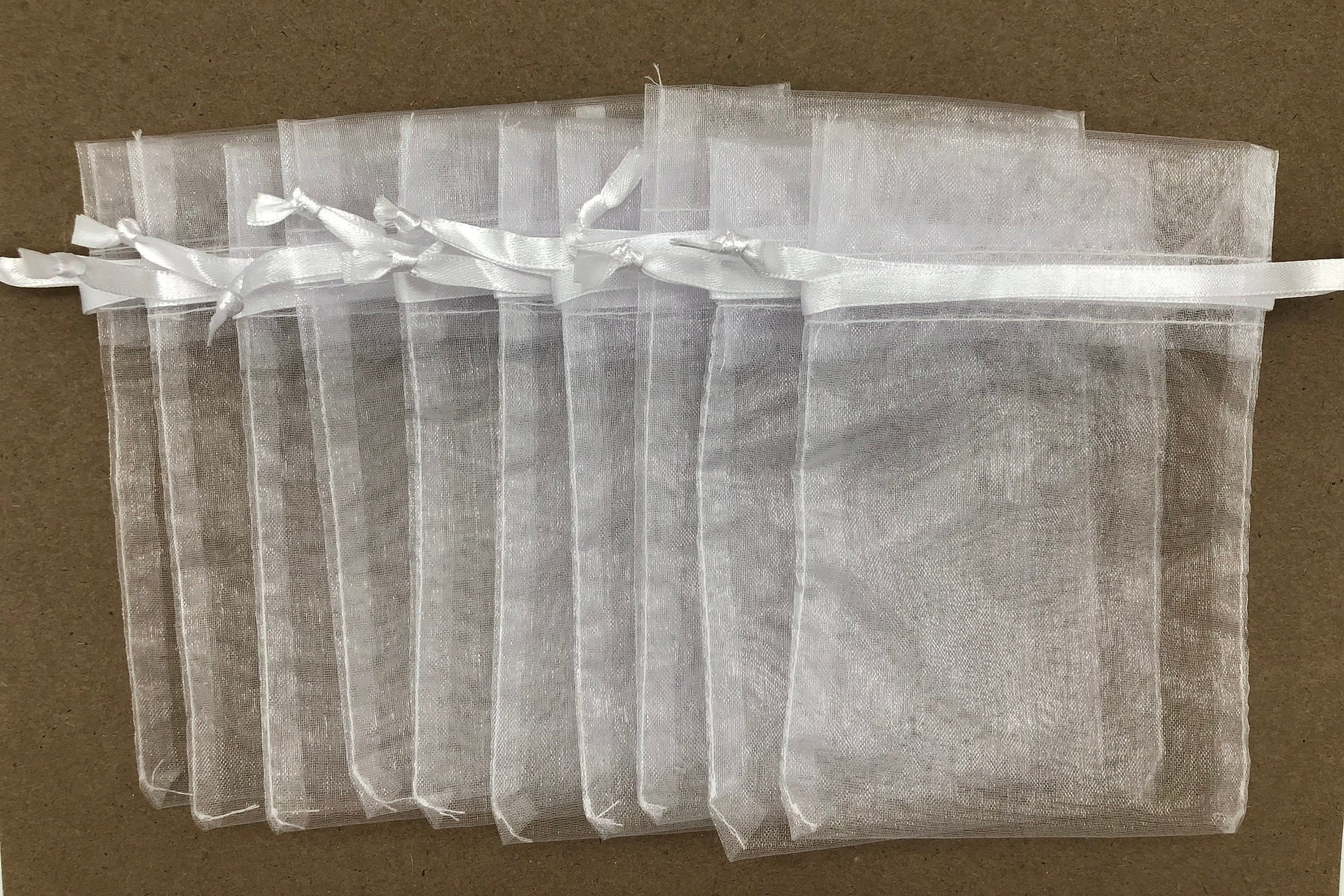 4 X 6 Organza Bag, Sachet, Blossom Bag, Seed Storage Bag, Crafting ...