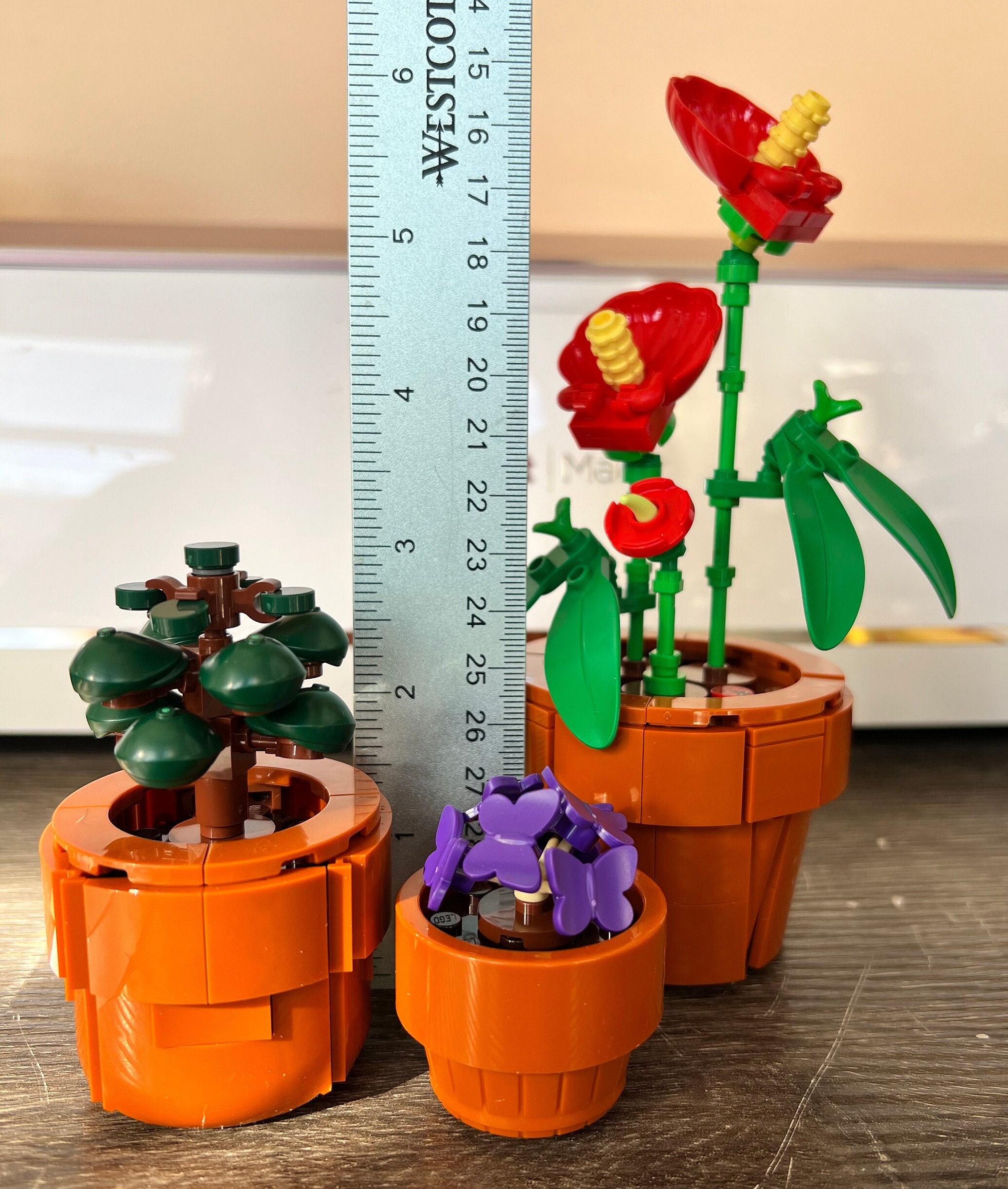 Lego Flowers Lego Set, Artificial Plants That Make Great Desk ...