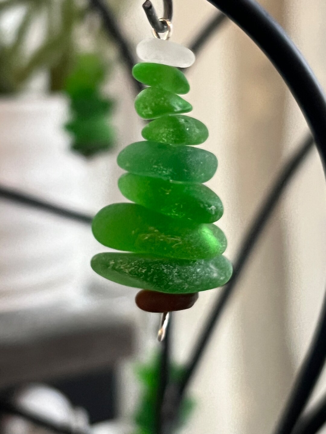 Handmade Ornament Sea Glass Christmas Tree Sea Glass Tree Etsy Uk