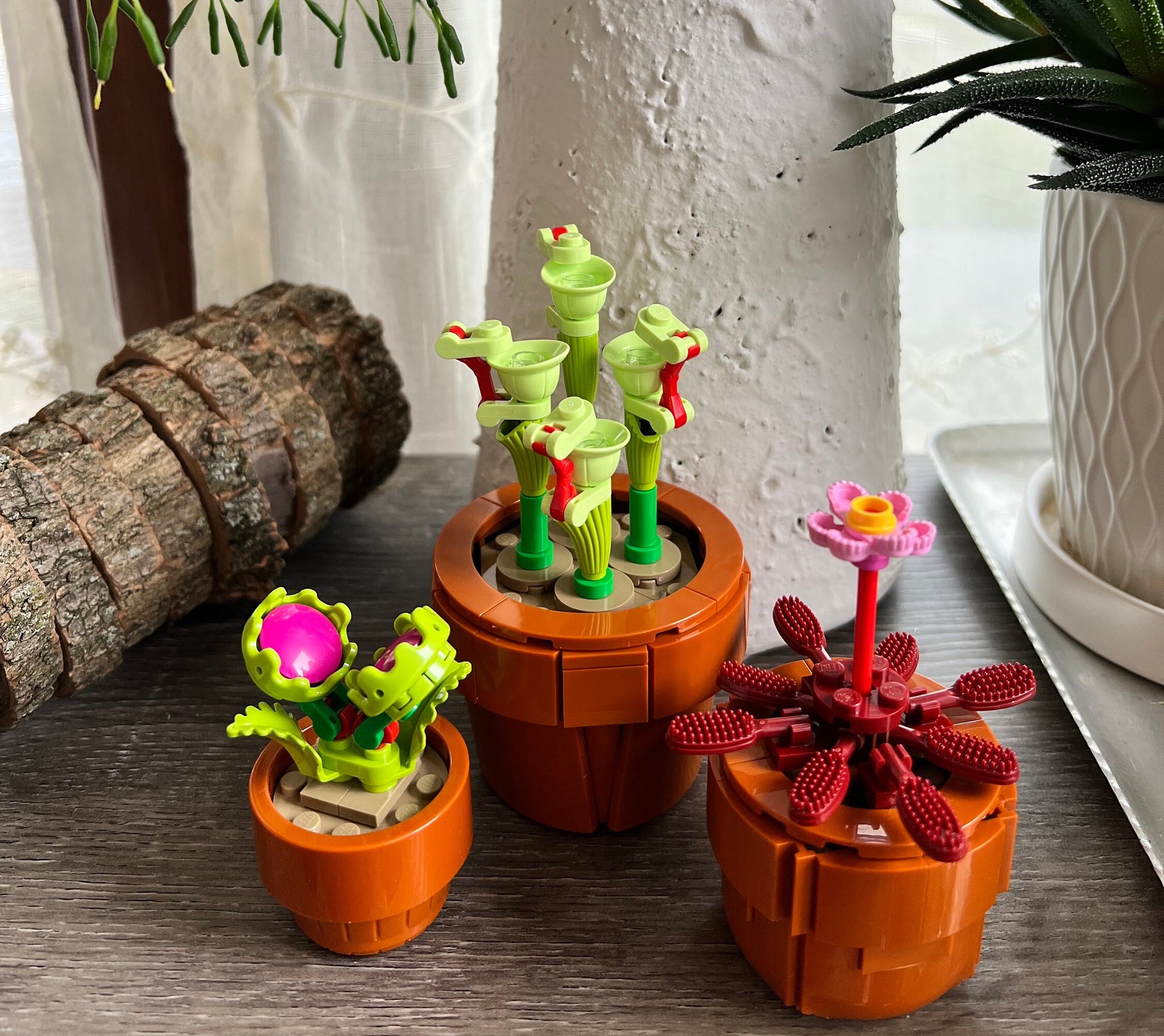 Lego Flowers Lego Set, Artificial Plants That Make Great Desk ...