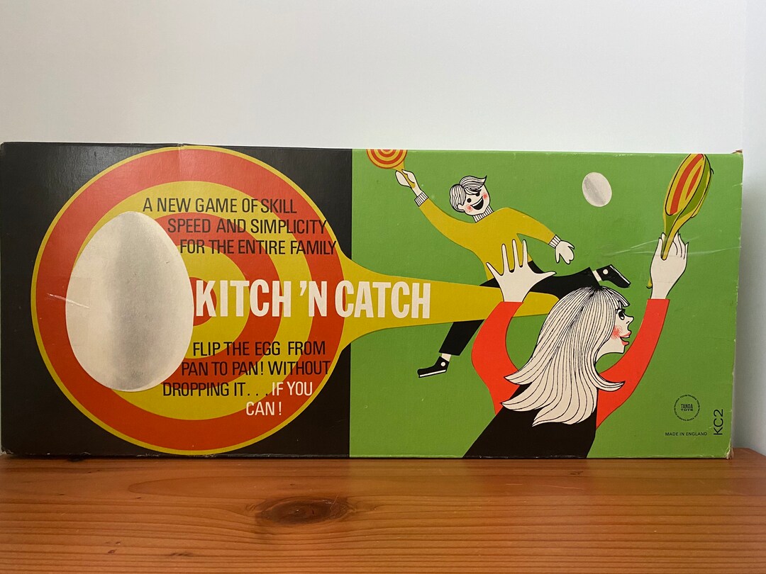 1960s Tanda Toys KITCH'N CATCH Game - Etsy