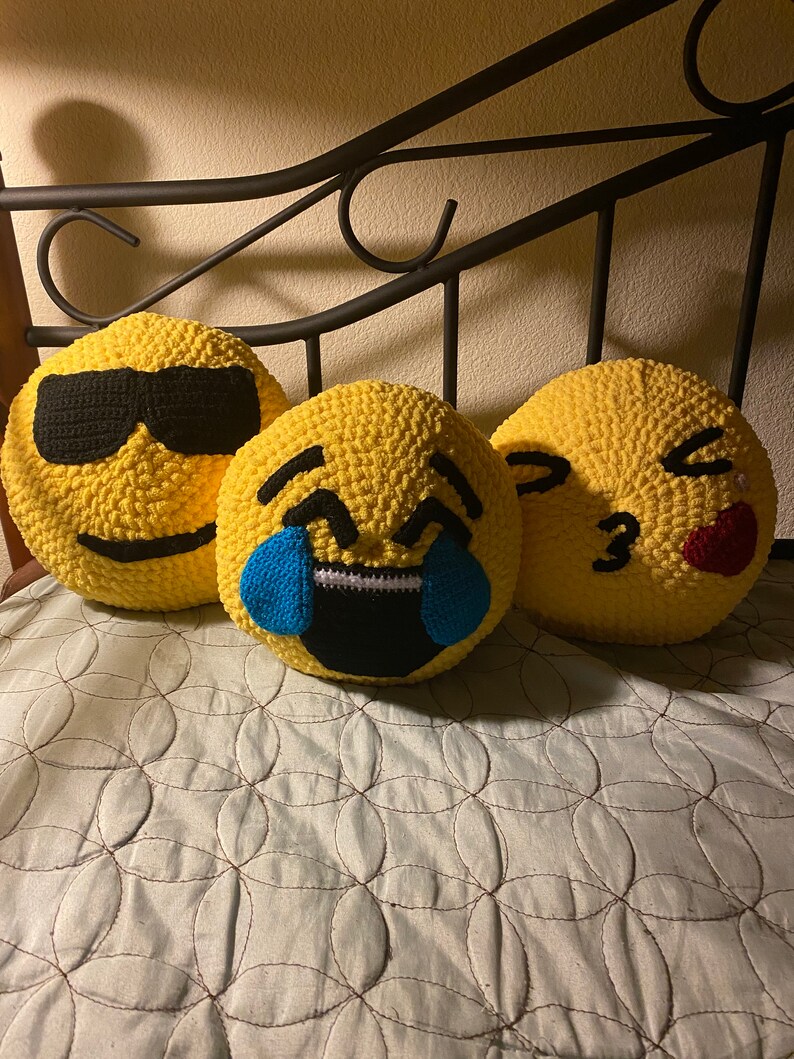 Emoji Pillows: Fun Decorative Cushions - Etsy