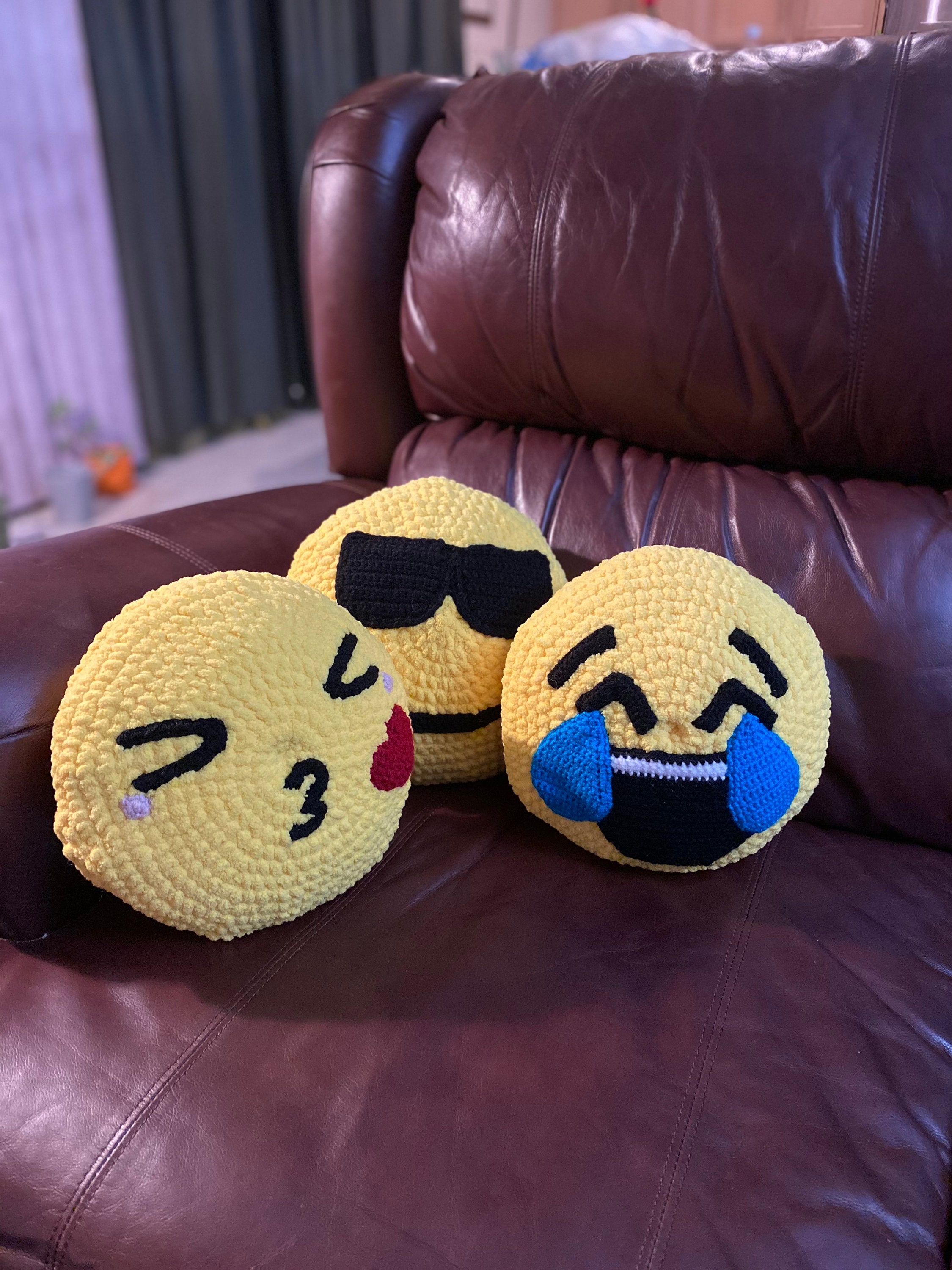 Emoji Pillows: Fun Decorative Cushions - Etsy