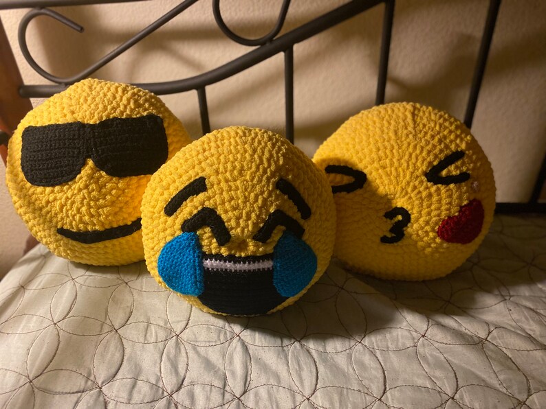 Emoji Pillows: Fun Decorative Cushions - Etsy