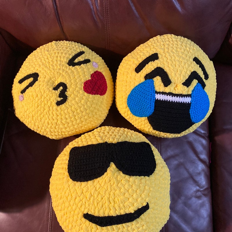 Emoji Pillows - Etsy