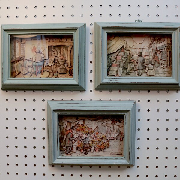 Vintage Shadow Box - Etsy