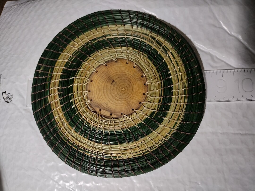 Handcrafted Pine Needle Trivet - Etsy