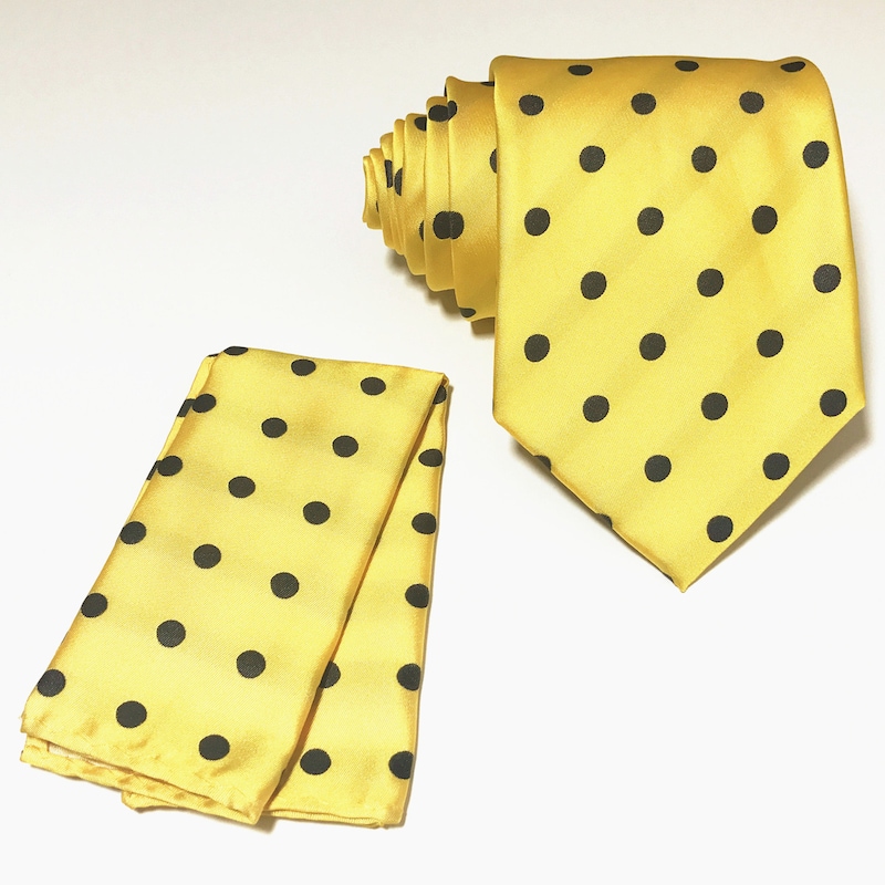 Mens Polka Dots Necktie - Etsy