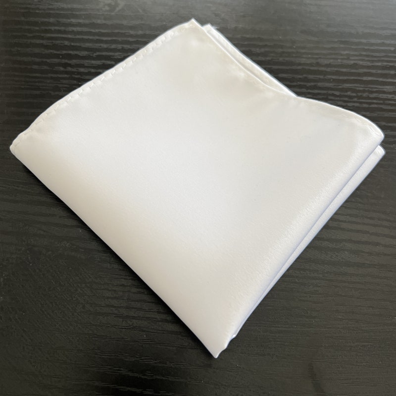 Ivory Pocket Square - Etsy