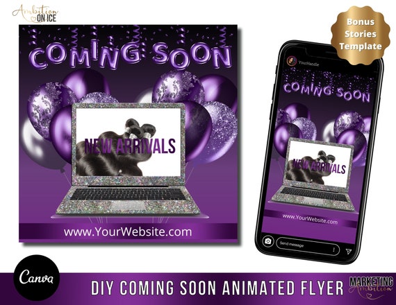 Digital Drawing & Illustration Animated Social Media Flyer Instant ...