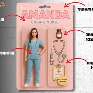 Personalized Action Figure, Custom "starter Pack", Toy Box Style ...