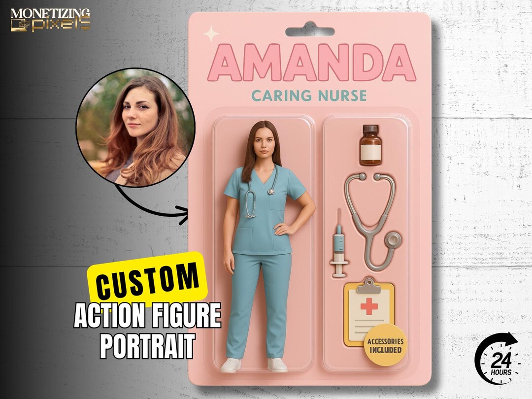 Personalized Action Figure, Custom "starter Pack", Toy Box Style ...