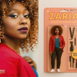 Personalized Action Figure, Custom "starter Pack", Toy Box Style ...