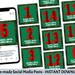 NEW 20 Ready to Use Christmas Countdown Social Media Posts, Instagram ...